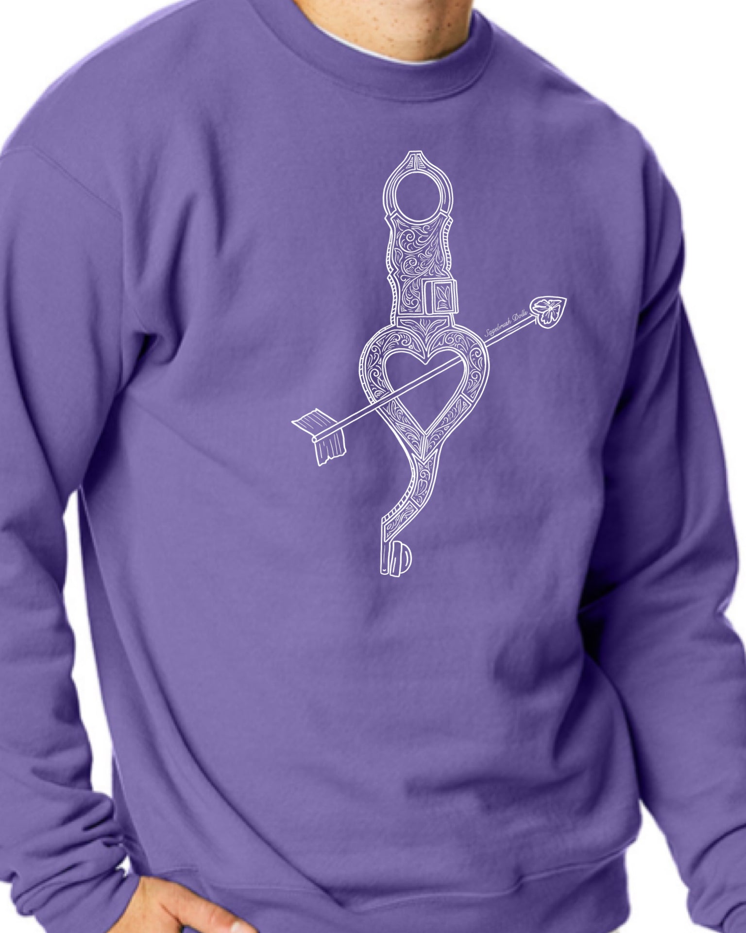 Shot Through the Heart Purple – Sagebrush Dolls