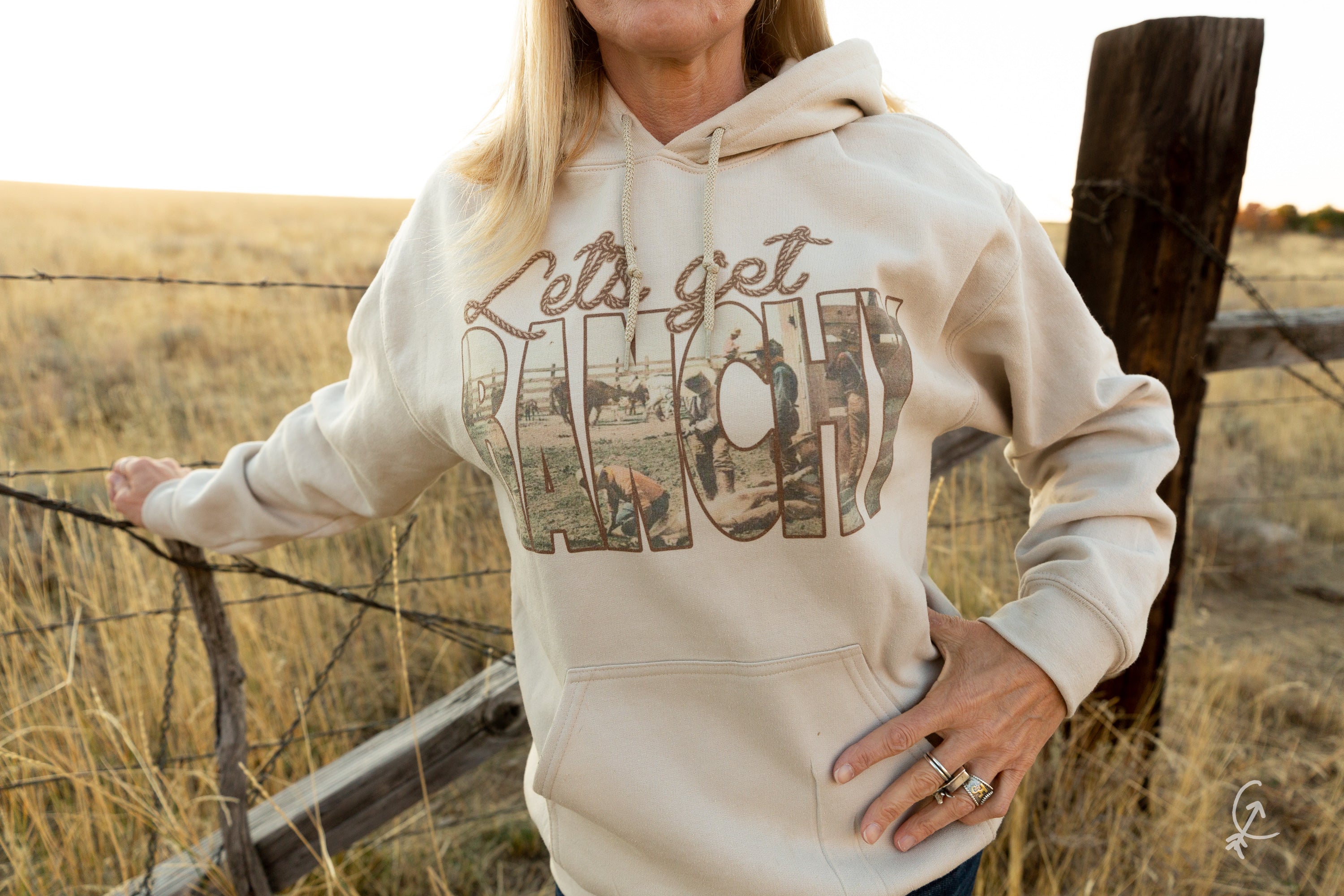 Lets Get Ranchy Hoodie – Sagebrush Dolls