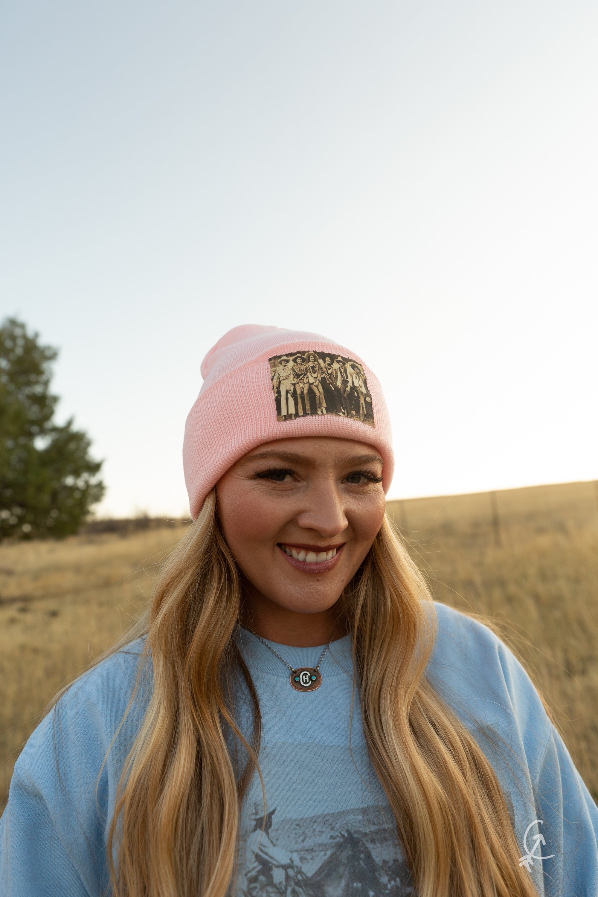 Pink Vintage Cowgirls Beanie – Sagebrush Dolls
