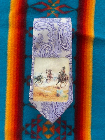 Purple Paisley Charlie Russell Roping – Sagebrush Dolls
